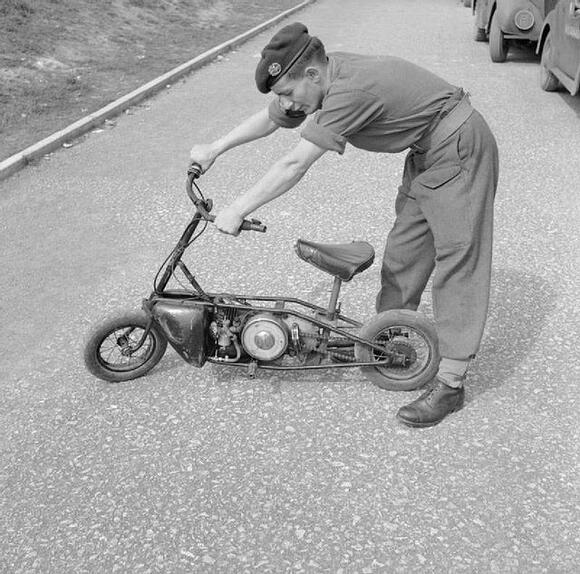 9 motorcycles that were used by soldiers on the front lines of World ...