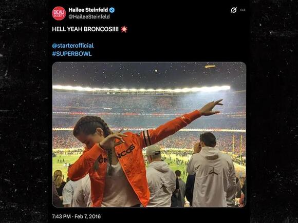Josh Allen’s Wife Hailee Steinfeld’s Old Broncos Post Goes Viral ...