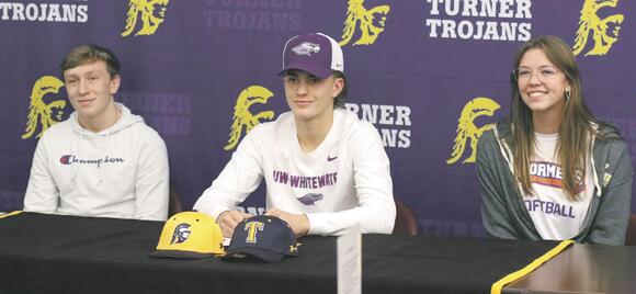 Trio of Turner Trojans announce college sports plans - NewsBreak