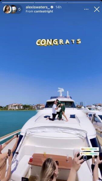 Look: 'Bachelor' alum Alexis Waters engaged to Tyler Fernandez - NewsBreak