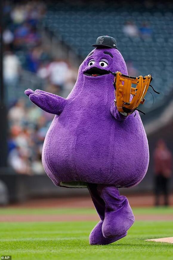 How Grimace saved the New York Mets... now on a seven-game win streak ...