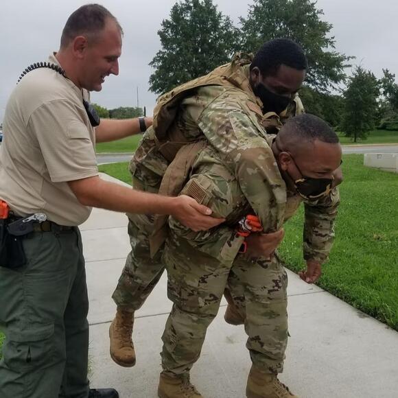 Air Force Firefighter Robert Conklin III Dies At 39