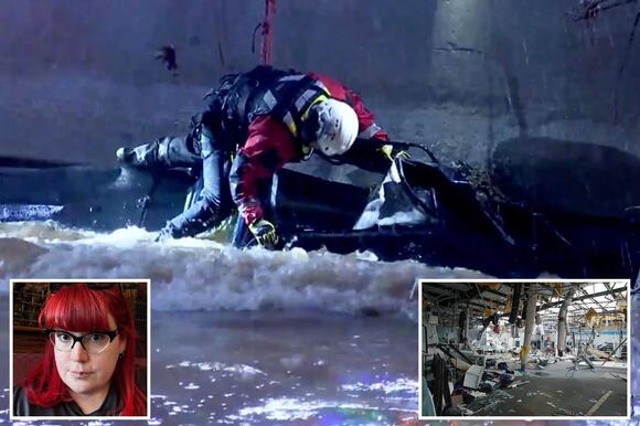Mom and her 12-year-old son killed as their car gets swept away in ...