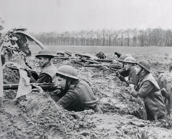 Living and fighting in the trenches during WWI, soldiers came up with ...