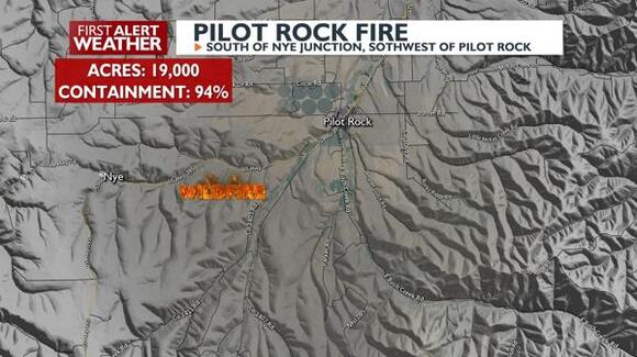More evacuations lifted for Pilot Rock Fire in Umatilla County