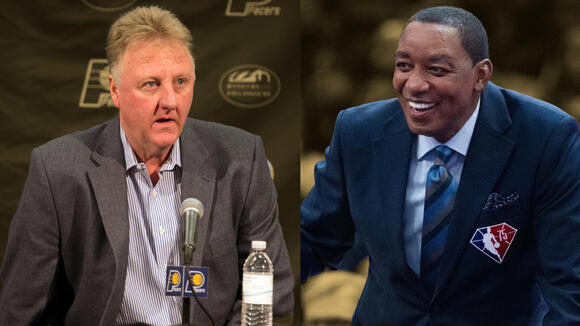 Isaiah Thomas recalls Larry Bird's iconic Game 5 steal in the 1987 ...