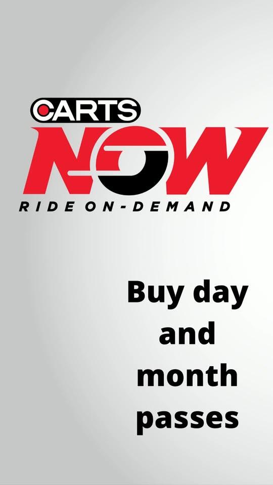 CARTS NOW Offers Day and Month Pass Discounts - NewsBreak