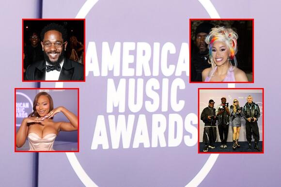 Kendrick Lamar, Cardi B, Monaleo & Black Eyed Peas Win 2026 American ...