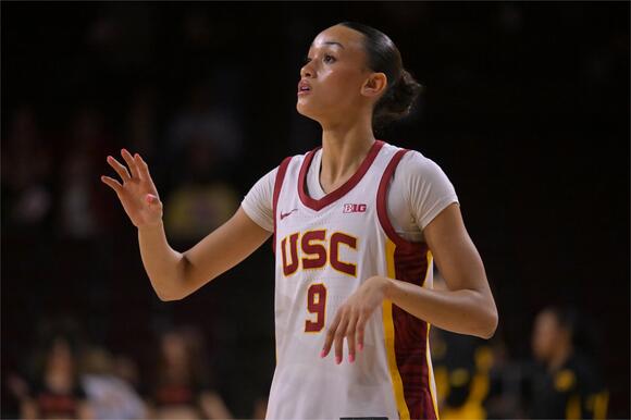 Jazzy Davidson Holds Back Tears After USC’s Narrow Loss Despite Career ...