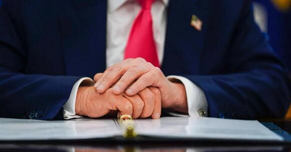 Donald Trump's Hand Makeup Mystery Sparks New Health Concerns for Prez ...