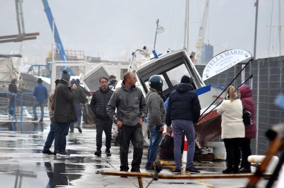 Storm Harry causes devastating damage to Italian coast and islands ...