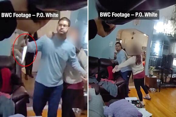 Dramatic video shows moment NYPD shoots knife-wielding man — as Mamdani ...