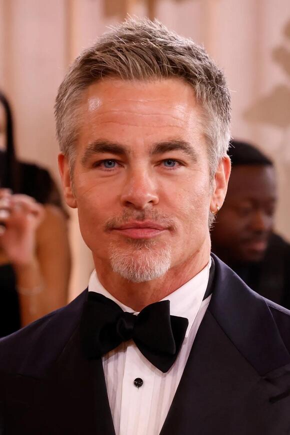 Chris Pine, 45, Attends the 2026 Golden Globes with His Partner ...