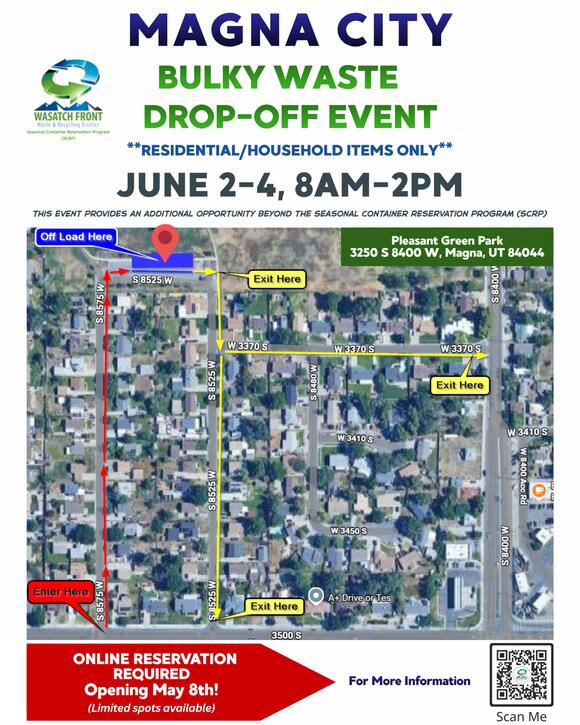 ♻️ Magna Bulky Waste Drop-Off Event June 2–4 - NewsBreak