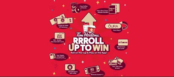 Tim Horton's Roll Up The Rim Is Back For 2026 - NewsBreak