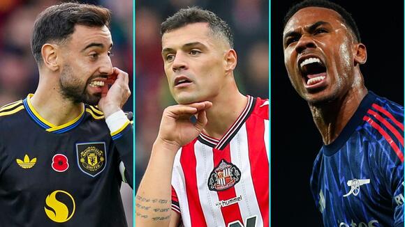 The season so far in six tables: Arsenal power, Spurs and Man Utd ...