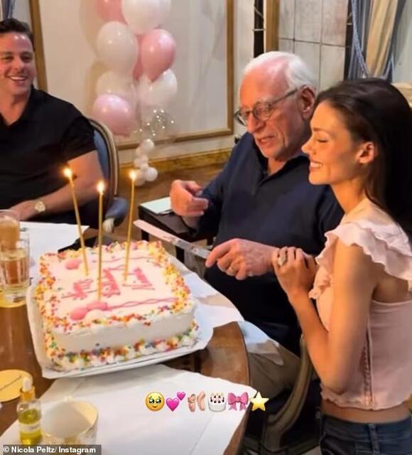 Nicola Peltz shows off a bouquet of roses from friends in her 'inner ...