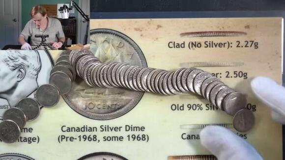 A coin hunter searches $750 in bank coin rolls to see if you can get ...
