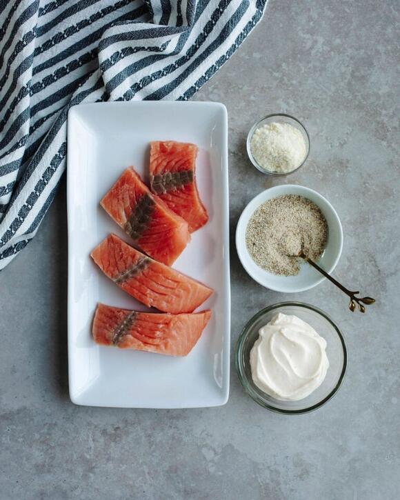 This Parmesan Crusted Salmon Is Crispy, Flaky, and Shockingly Easy to ...