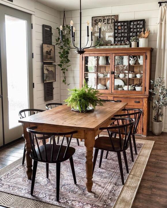 15 Farmhouse Dining Room Ideas for 2026 That Make Rustic Feel More ...