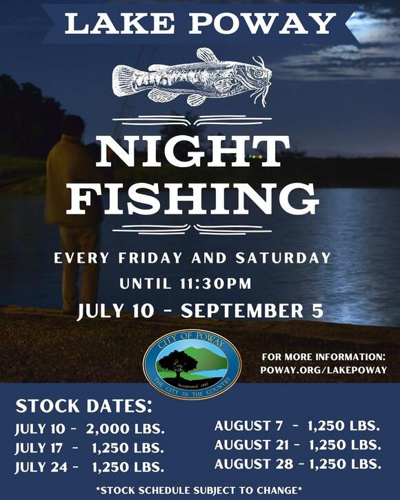 Lake Poway Stocking Schedule
