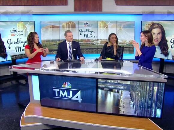 Saying goodbye to Marisa Woloszyn as she departs for WXYZ in Detroit ...