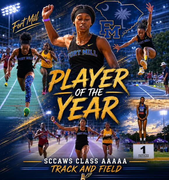 Mia Williams Of Fort Mill High School Earns SCCAWS Class AAAAA Track ...