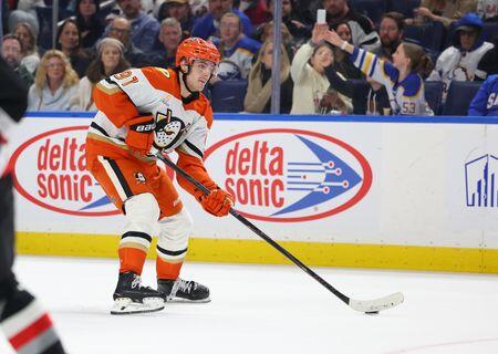 Ducks' Leo Carlsson (thigh) out 3-5 weeks; Olympics in jeopardy - NewsBreak