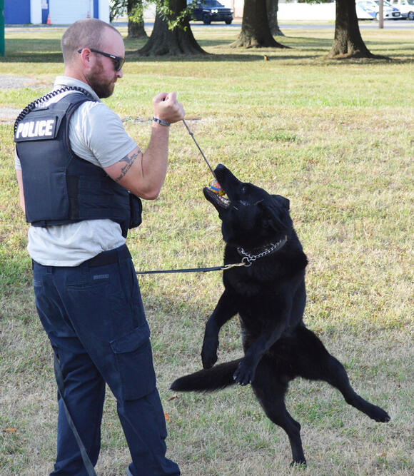 With nose for police work, Seaford's new K-9 now on patrol