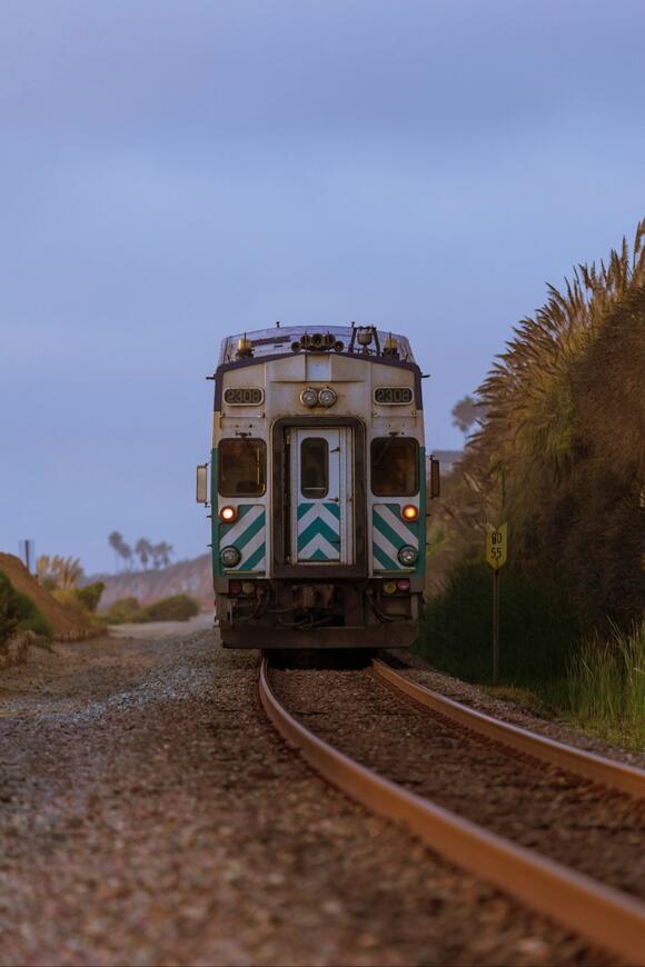 Two arrested after train surfing on top of Southern California commuter ...
