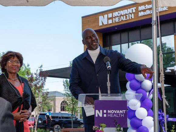 Michael Jordan opens clinic in his hometown for patients with no health ...