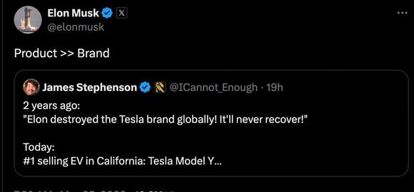 Elon Musk Hits Back At Tesla Brand Damage Critics, Reaffirms Model Y's ...