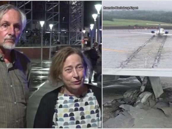 Plane stopped by end-of-runway safety zone; passenger felt brakes 'so ...