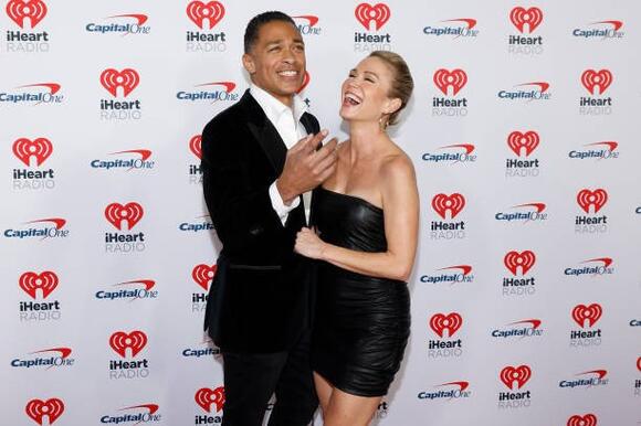 TJ Holmes and Amy Robach Step Out With Blended Family at iHeartRadio's ...