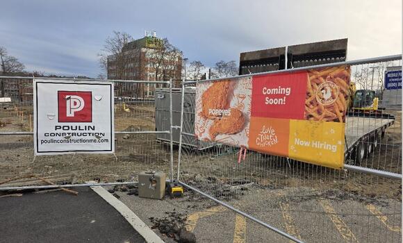 Work Progressing On New Augusta, Maine Popeye's Restaurant - NewsBreak