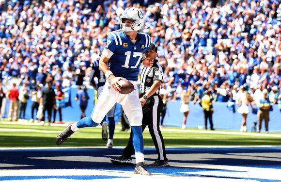 Daniel Jones stats today: Colts QB makes NFL history in Indianapolis ...