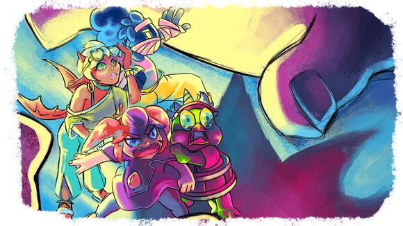 Demon Tides '90s retro design has a surprisingly modern influence ...