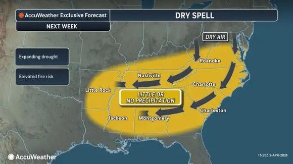 Wild temperature swings, rain to impact East before calmer pattern ...