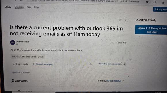 Microsoft Investigates Widespread 365 Outage Impacting Outlook And ...
