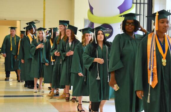 Wilson Community College students receive degrees