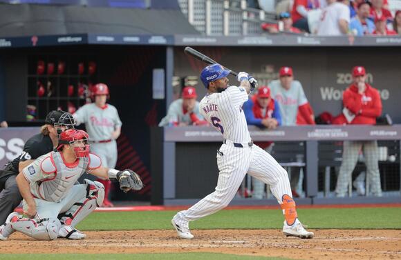 Starling Marte’s lackluster defense sparks big Phillies inning as Mets ...