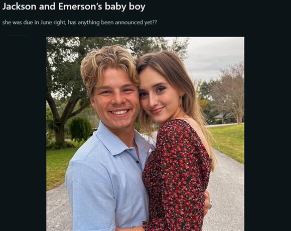 ‘Bringing Up Bates' Has Emerson Bates Welcomed Baby Boy? - NewsBreak