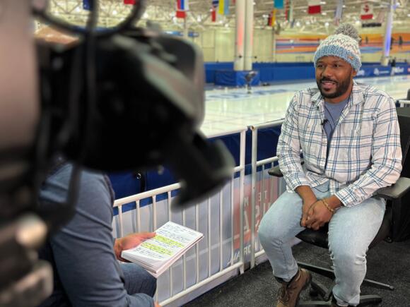Shani Davis reflects on historic Olympic gold 20 years later - NewsBreak