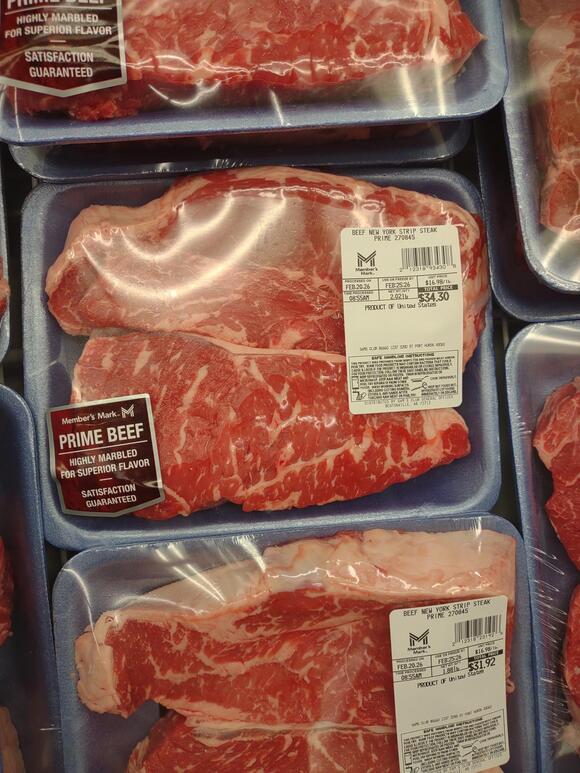 I Compared NY Strip Steak Prices at Costco and Sam's Club - NewsBreak