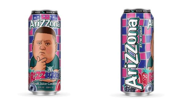 AriZona Iced Tea teams up with The Rizzler for ‘Rizzberry’ flavor, fans say it’s gotta be an ...