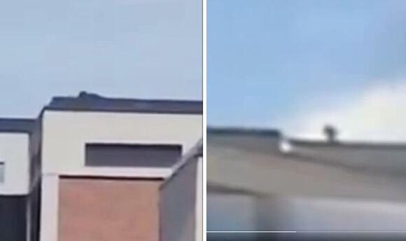 Haunting video appears to show Charlie Kirk gunman fleeing on roof ...