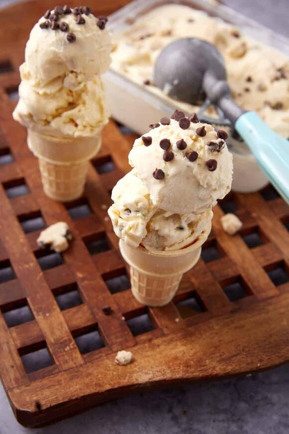 Chocolate Chip Cookie Dough Ice Cream with Real Dough in Every Scoop ...