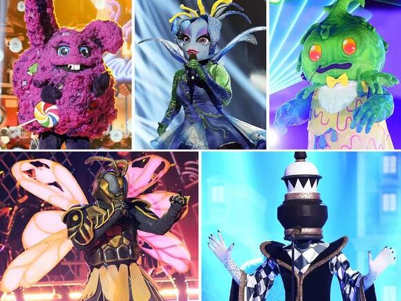 The Masked Singer's Latest Reveal Shocks Panel as Five New Masks Take ...