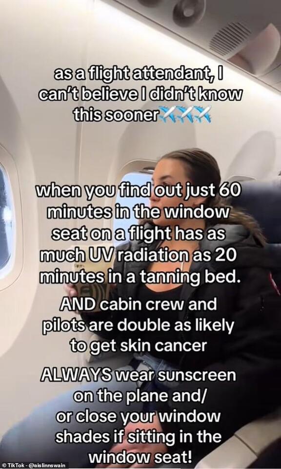 Warning issued to window seat plane passengers over health risk - NewsBreak