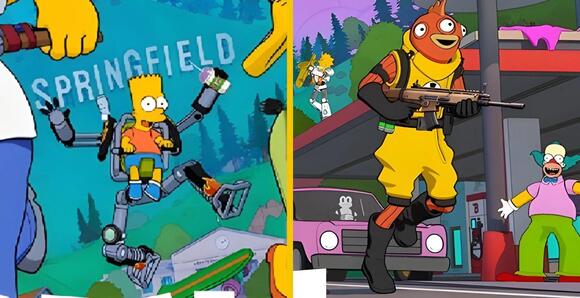 The Simpsons Fortnite Battle Pass Leaked: All Skins & Release Times ...